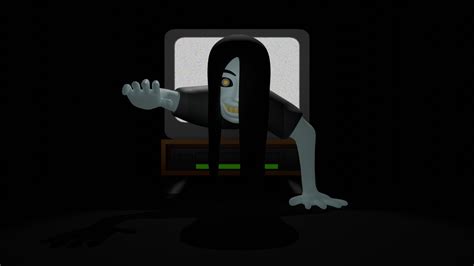👻 Tv Ghost Girl・ Stl File For 3d Printing・cults