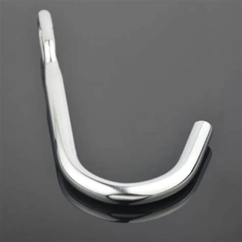 25 12cm 280g Adult Game Super Thick Metal Stainless Steel Butt Plug Anal Hook Sex Toys For Men