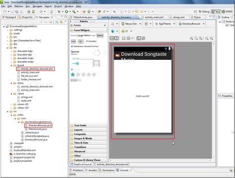 【记录】adt中创建android的activity 在路上