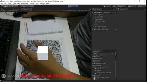 Ar Hand Recognition And Tracking Unity Engine Unity Discussions