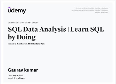 Gaurav Kumar On Linkedin Sqldatabase Learning Databasetesting Udemycourse Kellton
