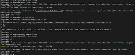Docker Error Response From Daemon Get “ Registry V2 “ Context Deadline