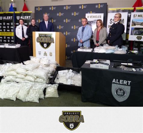 Project Cobra Intercepts 55 Million Worth Of Drugs Alert