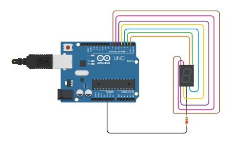 Circuit Design Display 0 A 9 Larissa Gomes Tinkercad