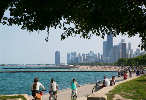A Section Of The Lakefront Trail Lakefront Trail Detour Sign Rev 2 1