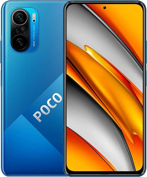 Xiaomi Poco F Smartphone GB GB RAM Dual Sim Deep Ocean Blue