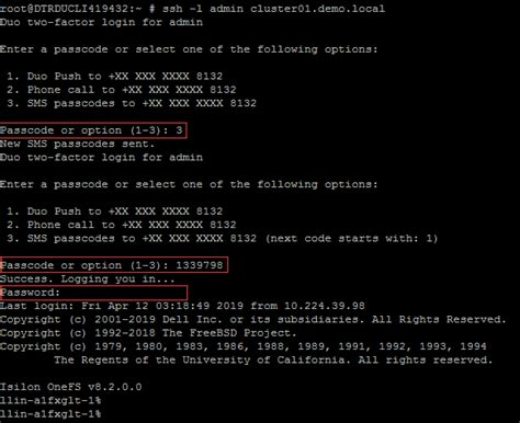 Configure Ssh Multi Factor Authentication On Onefs Using Duo Unstructured Data Quick Tips