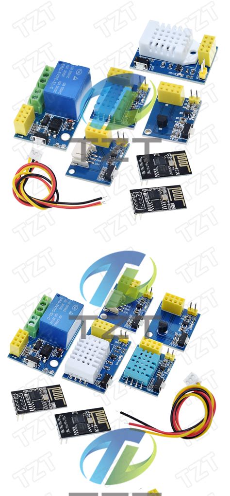 Tzt Esp8266 5v Wifi Relay Module Ds18b20 Dht11 Dht22 Led Controller