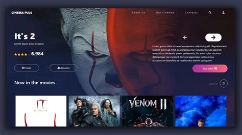 build a movie landing page using html and css youtube