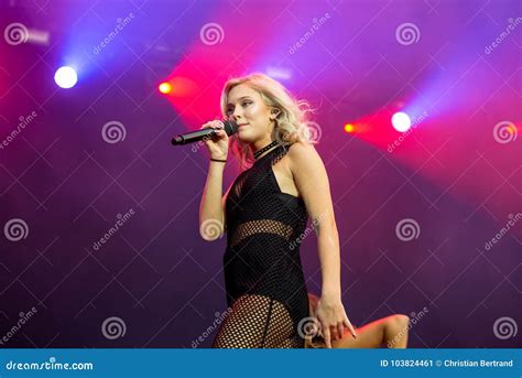 Zara Larsson Singer Performs In Concert At Dcode Music Festival