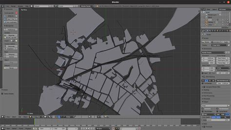 Blender OSM OpenStreetMap And Terrain For Blender Released Scripts And Themes Blender