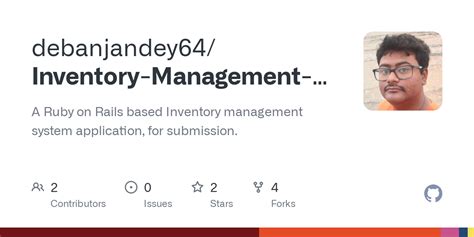 Github Debanjandey64inventory Management System Rails Project A