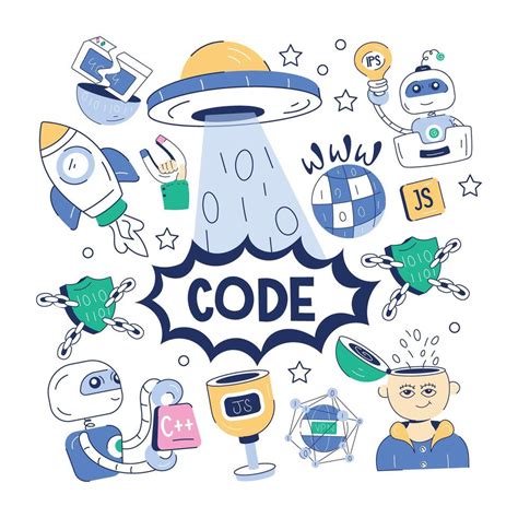 Web Programming Seamless Pattern With Coding And Development Elements 40979826 Vector Art At