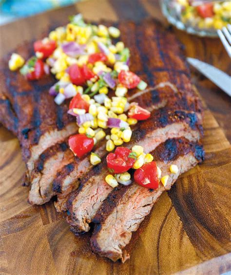 Flank Steak With Corn Salsa