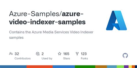 azure video indexer samples readme md at master · azure samples azure