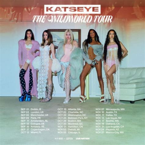 Katseye The Wildworld Tour 2026 Fechas De Conciertos Boletos Y