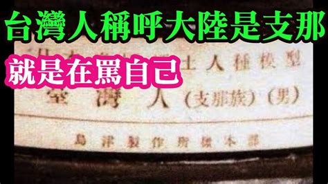 北京網友支那人，就是中華民國人。台灣人稱呼大陸是支那，非常奇怪。就是在罵自己。 Youtube