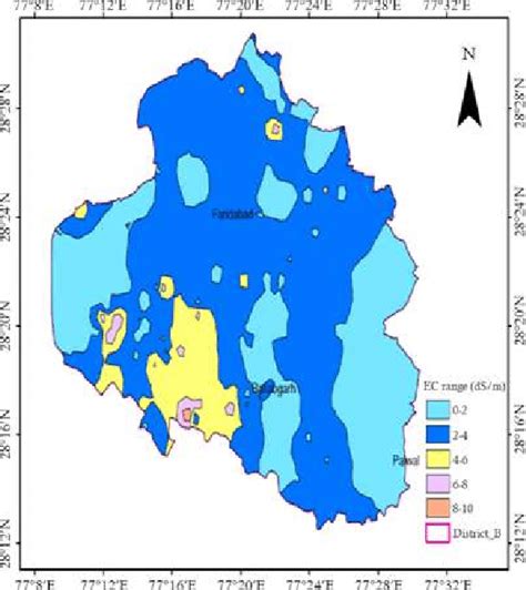Spatial Variability Of Ec Download Scientific Diagram