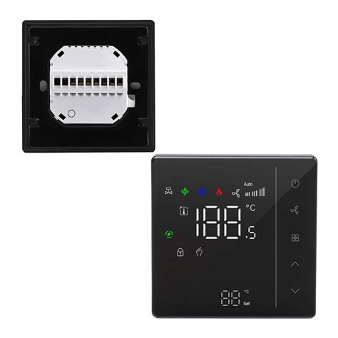 Modbus Modulating Fcu Thermostat 010v Valve And 3 Speed Fan Control