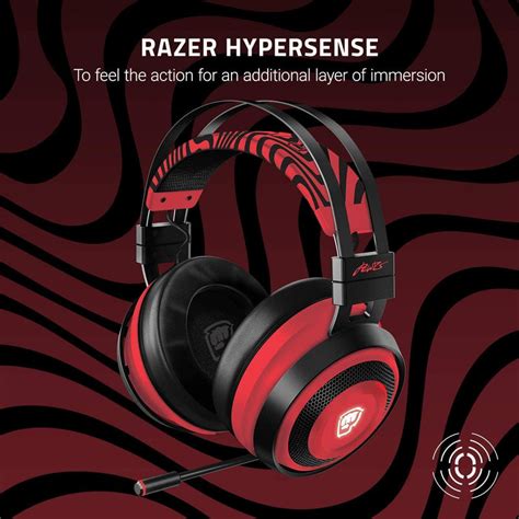 Razer Nari Ultimate Wireless Gaming Headset Pewdiepie Edition Datablitz