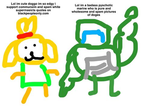 Isabelle And Doomguy Haha Scrolller