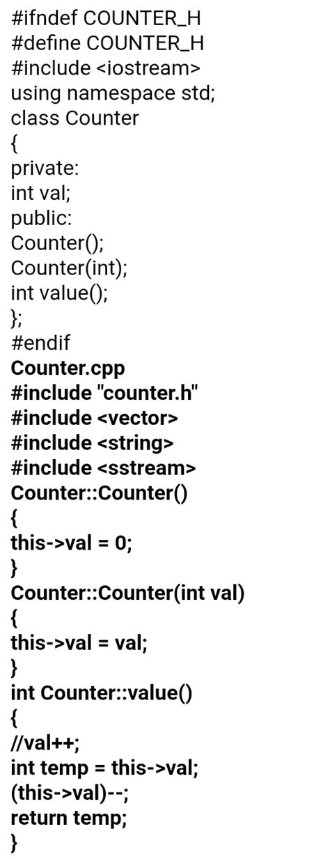 Solved C For This Code Problem Start With Your Working Chegg Com