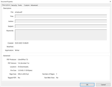 Unknown Author English Ask LibreOffice