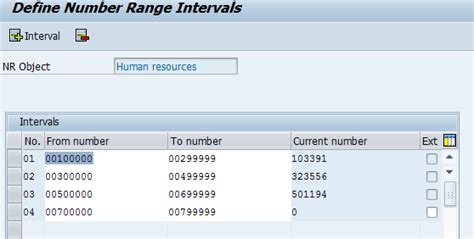 Solved How To Change Number Range From Internal To Extern SAP Community
