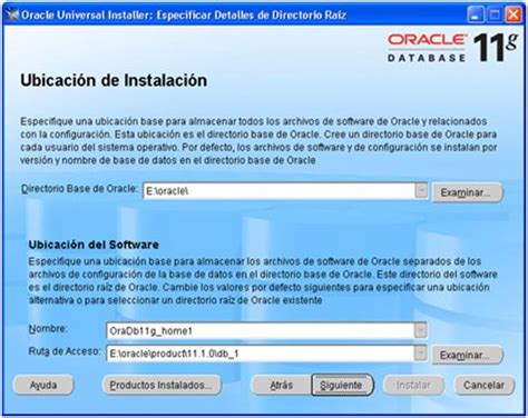Instalar Oracle Database 11g Standard Edition En Windows Acp