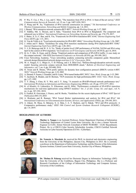 IPv Campus Transition A Central Luzon State University Case Study PDF