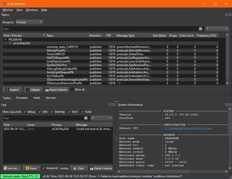 apps use dark mode as default · issue 801 · eclipse ecal ecal · github