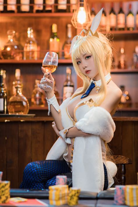 水淼aqua FGO白枪呆COS 本子云