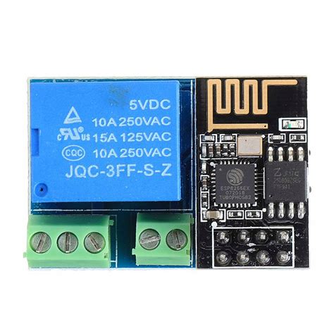 Moduł Esp 01s Z Przekaźnikiem Esp8266 Wifi Esp01 V40 250v 10a