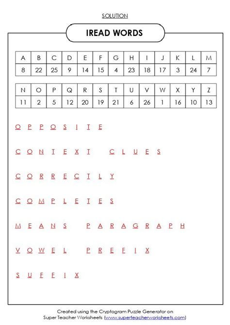 Cryptogram Puzzle Generator