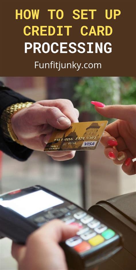 How To Set Up Credit Card Processing Fun Fit Junky