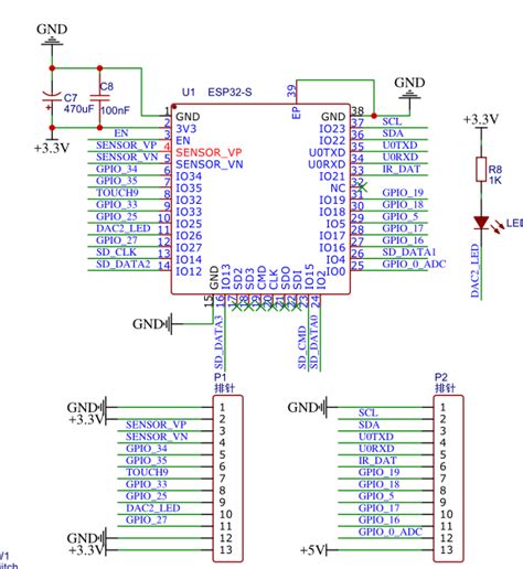 esp32原理图 esp32开发板原理图 伤感说说吧
