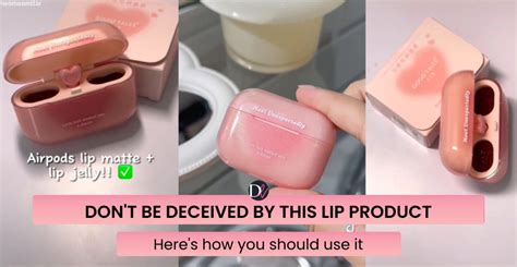 Airpods Or Lipstick This Lip Product Resembles Airpods Pro At First Sight Daily Vanity Singapore