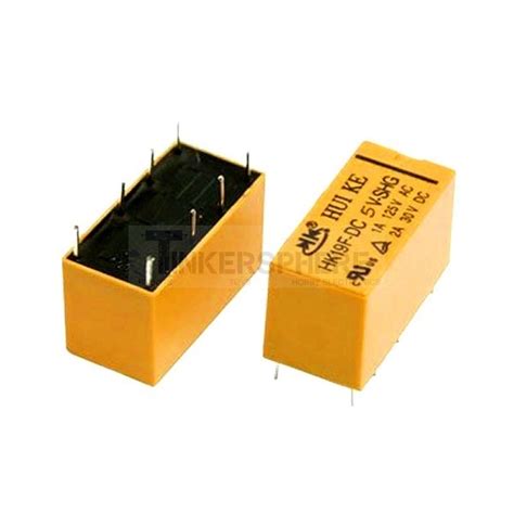 349 5v Relay Dpdt Tinkersphere