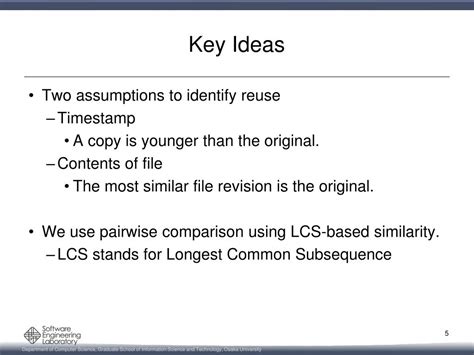 Ppt Identifying Source Code Reuse Across Repositories Using Lcs Based Source Code Similarity