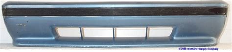 1988 1990 Chevrolet Cavalier W O Z24 Front Bumper Cover Bumper Megastore