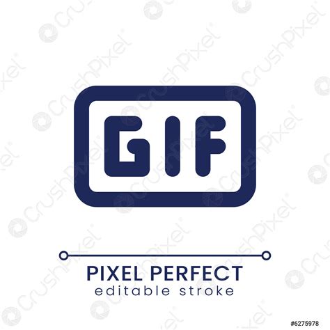 Pixel Perfect Linear Ui Icon Stock Vector Crushpixel