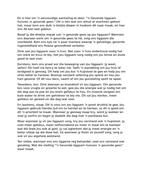 Afrikaans Speech Grade 11 Pdf