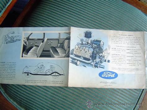 Triptico Ford Vedette 18 Hp Comprar Catálogos Publicidad Y Libros De Mécanica En