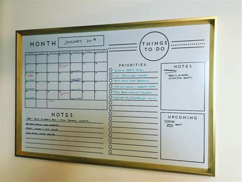 17 Creative White Board Organization Ideas For Home And Office