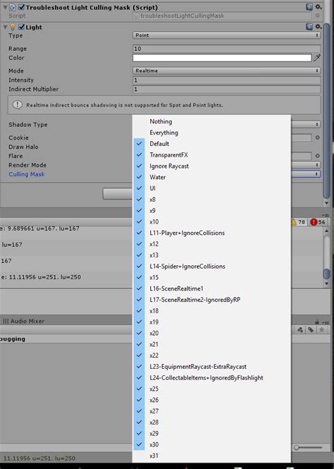 Light Culling Mask Issue Unity Engine Unity Discussions