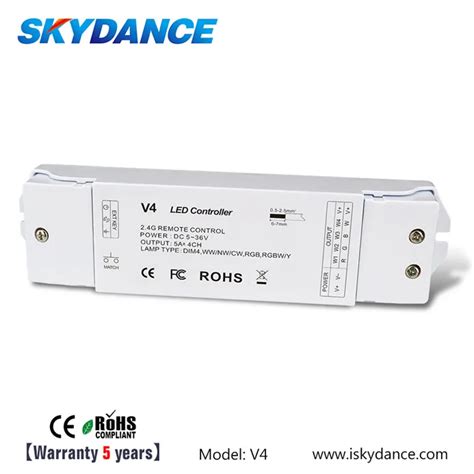 Skydance V Knx Ch Led Rgb Rgbw Cct Controller Led Strip Remote Light Controller Dimmer Buy