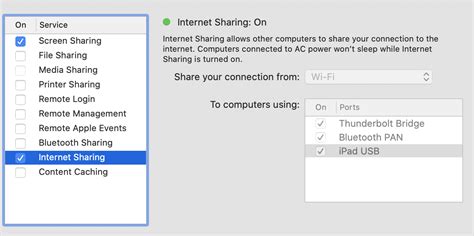 Macos Wi Fi Indicator Disappearing When Ipad Connects To Macbook Over Usb Ask Different