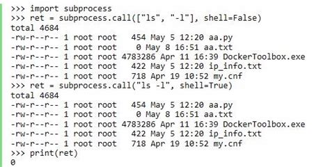 Subprocess Executes Linux Commands In Batches In Python Python Tutorial