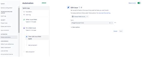 Solved Edit Field For Linked Issue Simultaneously