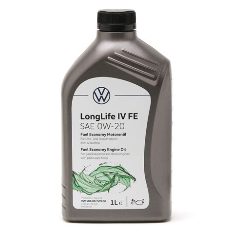 Original VW Longlife IV 0W-20 Motoröl 508.00/ 509.00